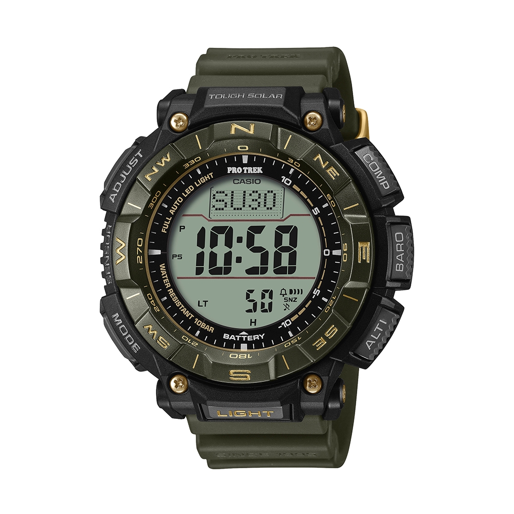 PRO TREK Sport Solar Powered Men Watch PRG-340ANS-3DR | CASIO Middle ...