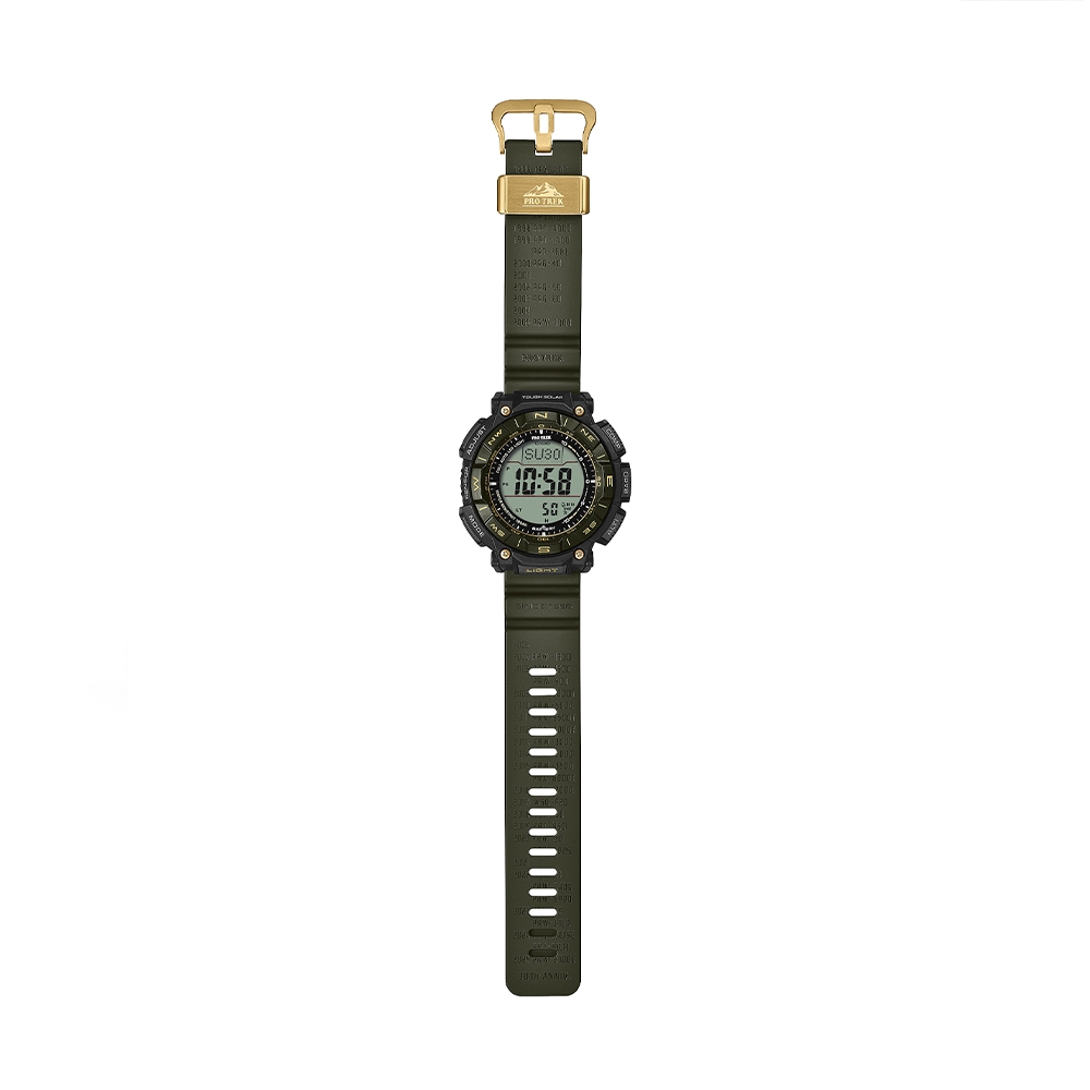 PRO TREK Sport Solar Powered Men Watch PRG-340ANS-3DR | CASIO Middle ...