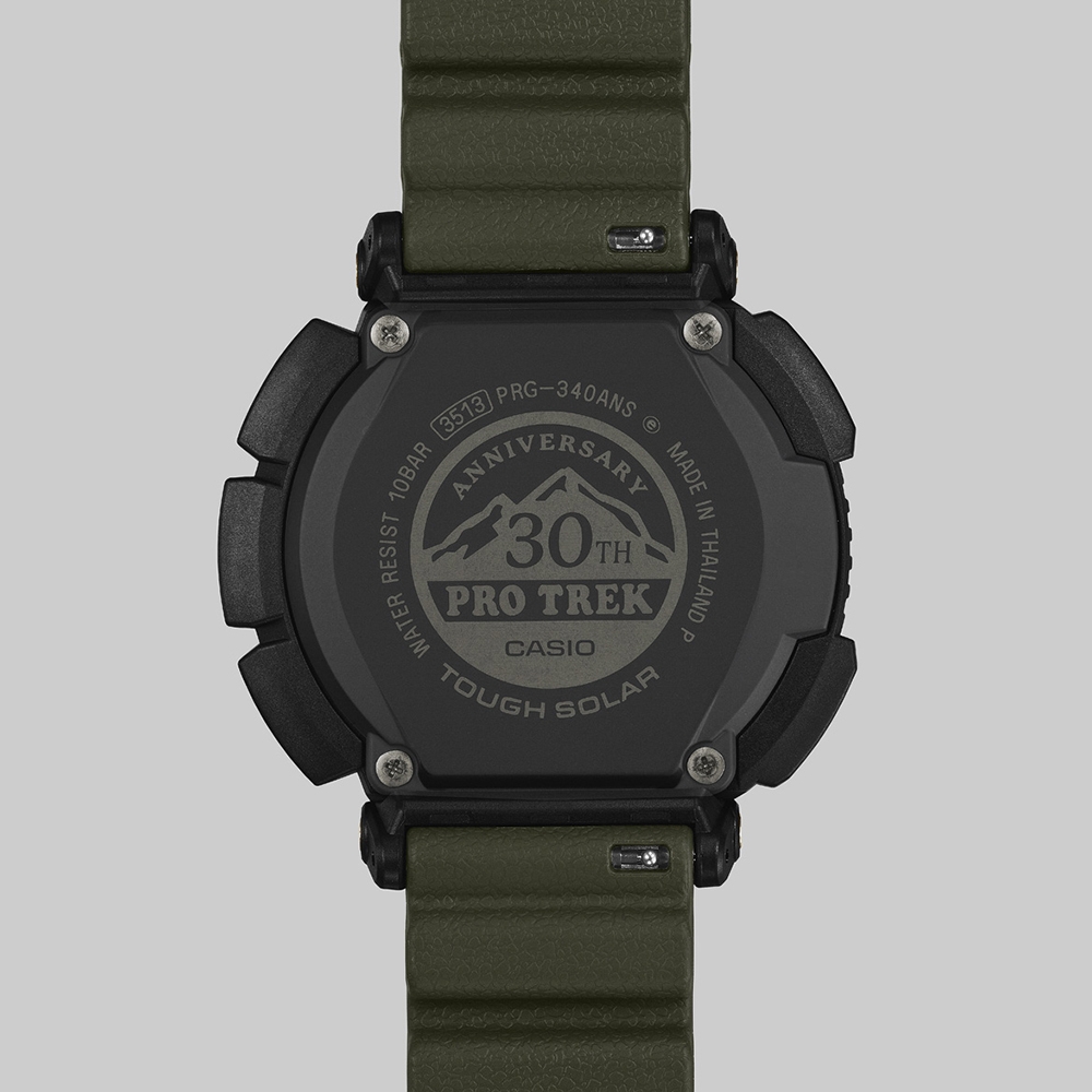 PRO TREK Sport Solar Powered Men Watch PRG-340ANS-3DR | CASIO Middle ...